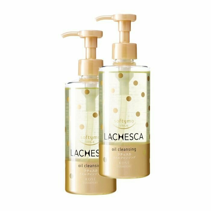 Kose Cosmeport Softymo Lachesca Гидрофильное масло для очищения лица и снятия макияжа 230мл. 2 шт. в комплекте