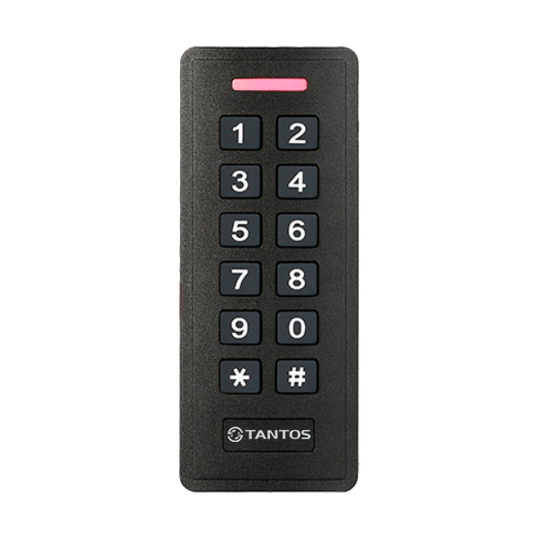 Кодонаборная панель Tantos TS-KBD-EMF Plastic со считывателем EM-Marine/Mifare
