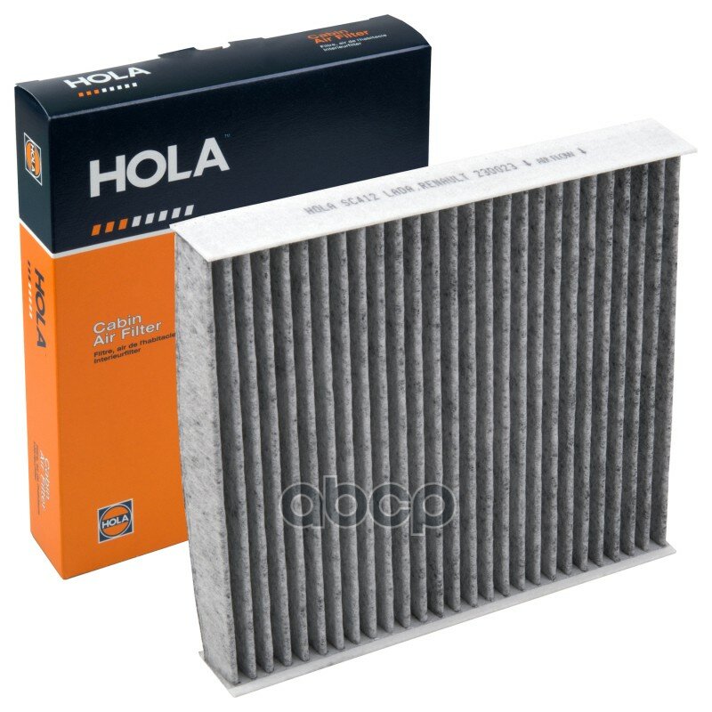 Фильтр салонный угольный LADA Vesta X-Ray RENAULT Logan/Stepway II Duster II Arkana Kaptur Cli HOLA арт. sc412