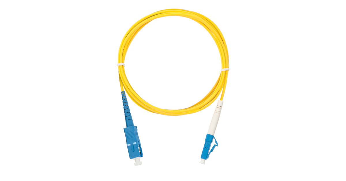 Патч-корд оптический NIKOMAX одномодовый, одинарный, 5 м (NMF-PC1S2C2-SCU-LCU-005)