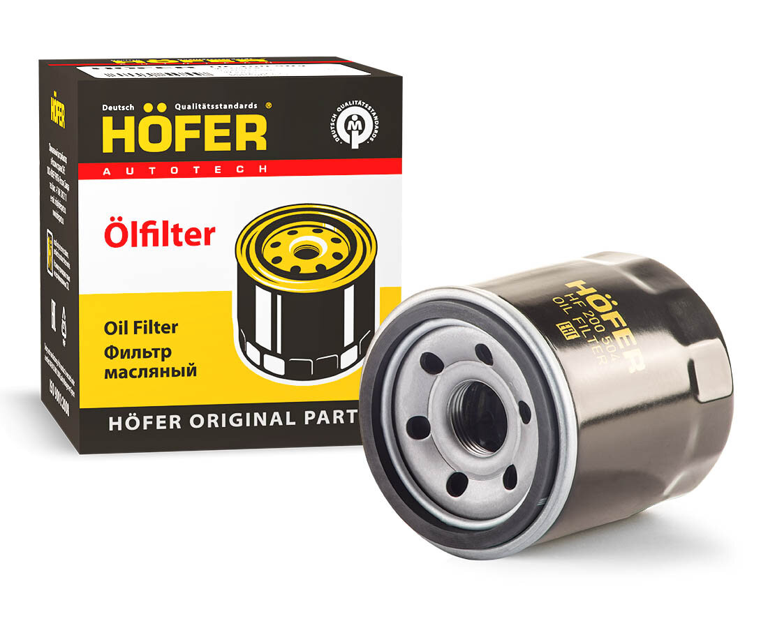 Фильтр масляный Lada Vesta; Renault Duster, Logan, Sandero (1.6 H4M) Hofer