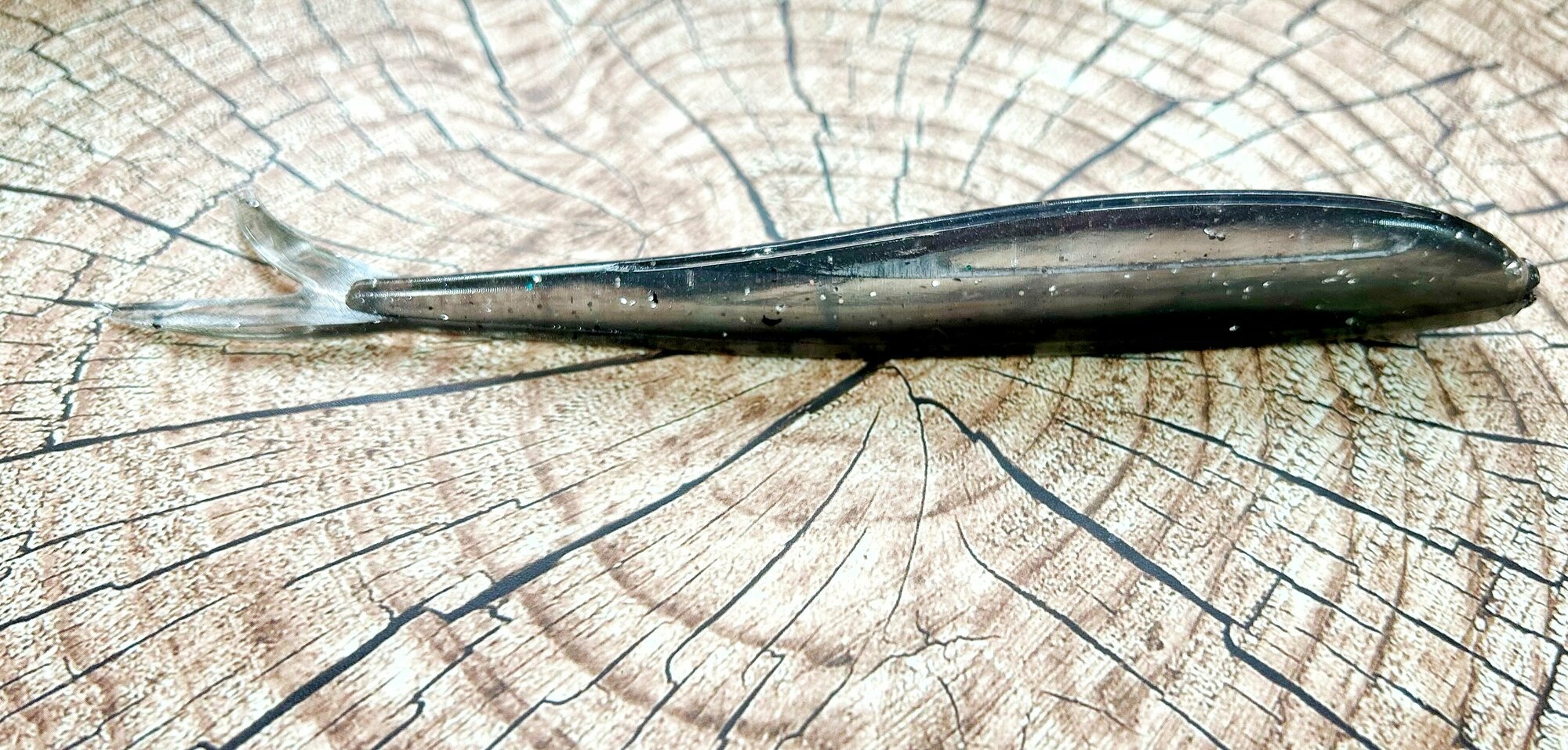 Крупная силиконовая приманка для рыбалки Pike Slag 21,5 см (свимбейт/ джеркбейт), Natural/ Натурал, 1 шт.