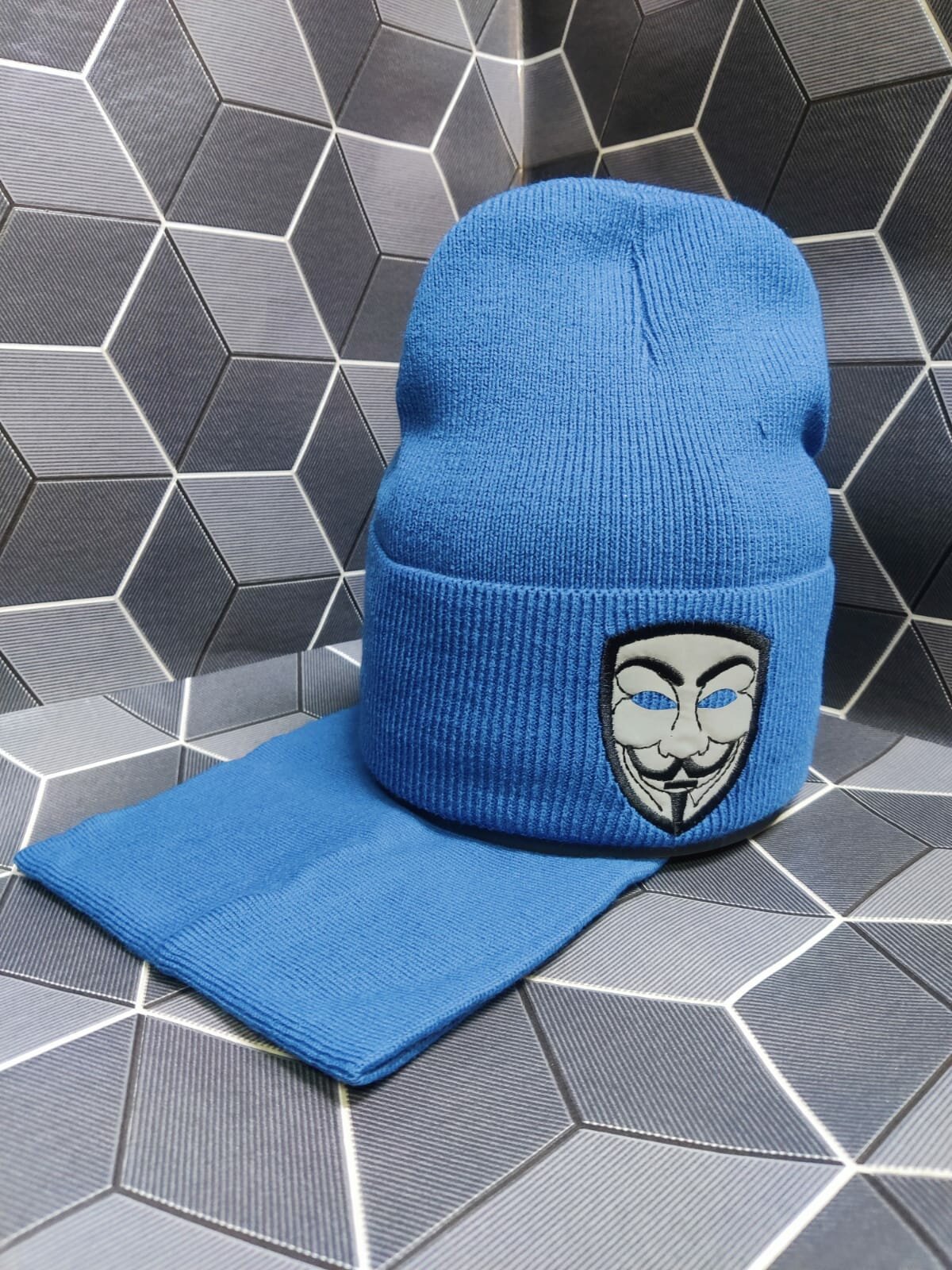 Комплект с головным убором анонимус для мальчиков