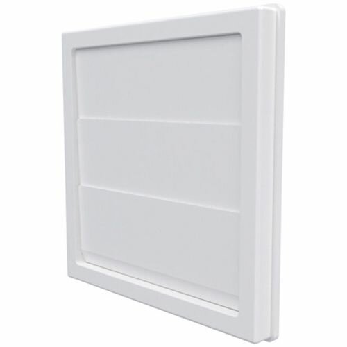 Решетка приточно-вытяжнаяс гравитационными жалюзи 150х150 с фланцем