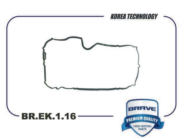 Прокладка клапанной крышки 22441-2F001 BR. EK.1.16 iX35 10-, SPORTAGE 10-, SORENTO, Tucson disel BRAVE арт. BR. EK.1.16