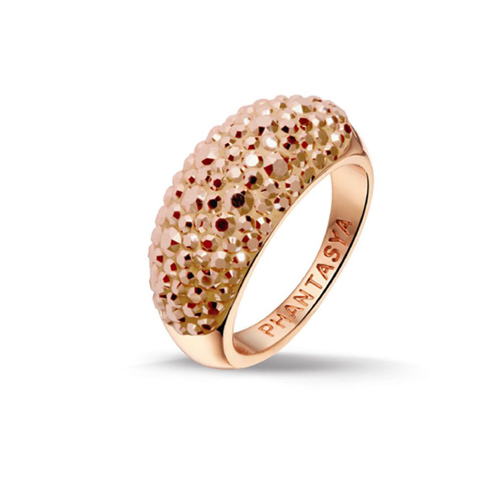 Кольцо, кристаллы Swarovski