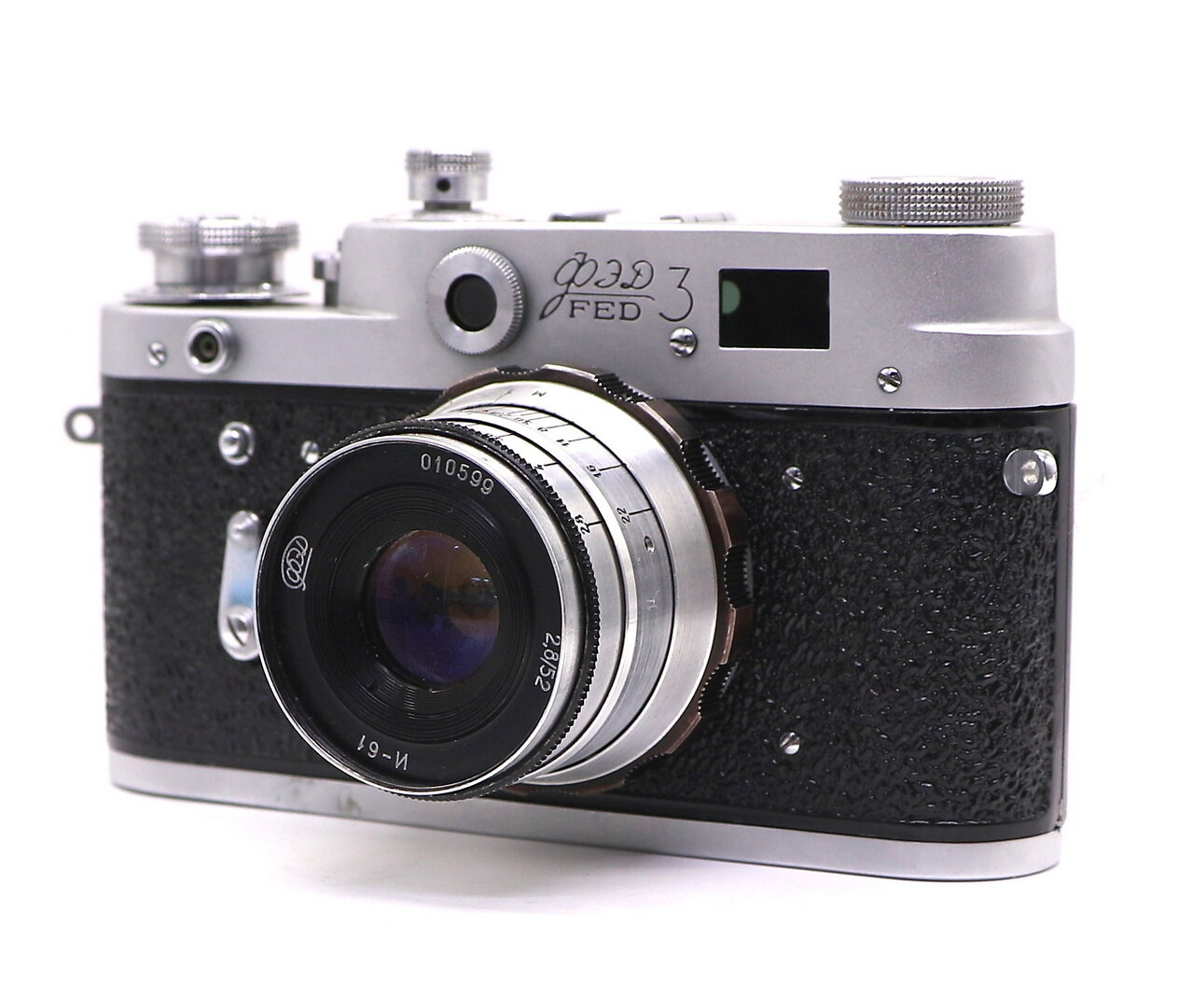 Пленочная камера Фэд 3 + Индустар-61 бескурковый