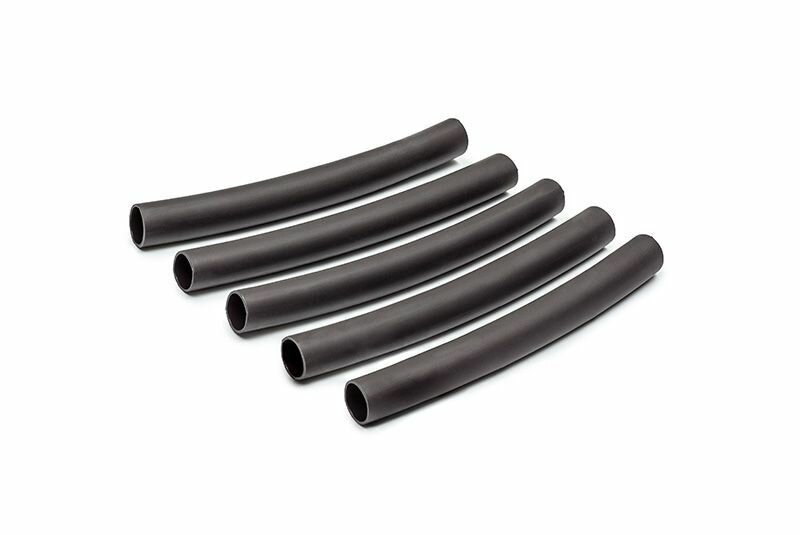 Термоусадочная трубка с клеевым слоем 5 шт, длина 100 мм.