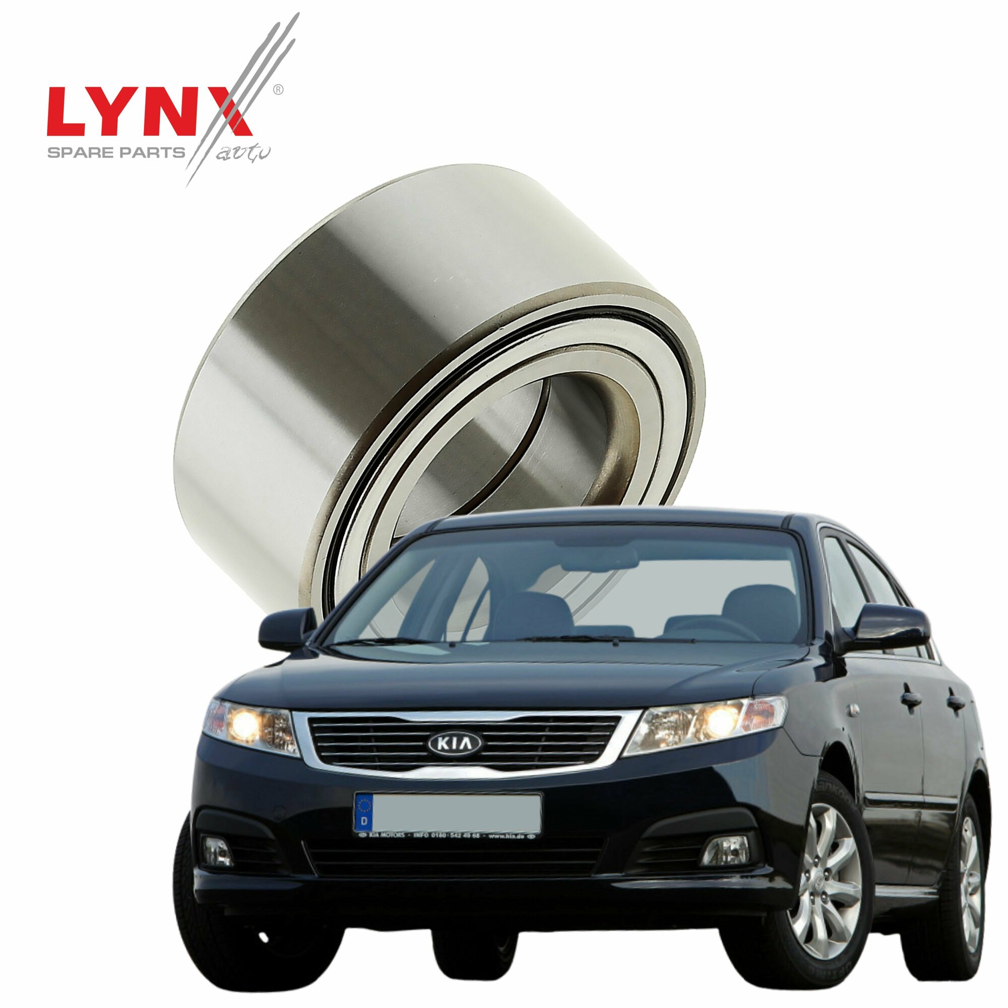 Подшипник ступицы передний Kia Magentis (2) 2006 - 2010 1 шт, LYNXauto