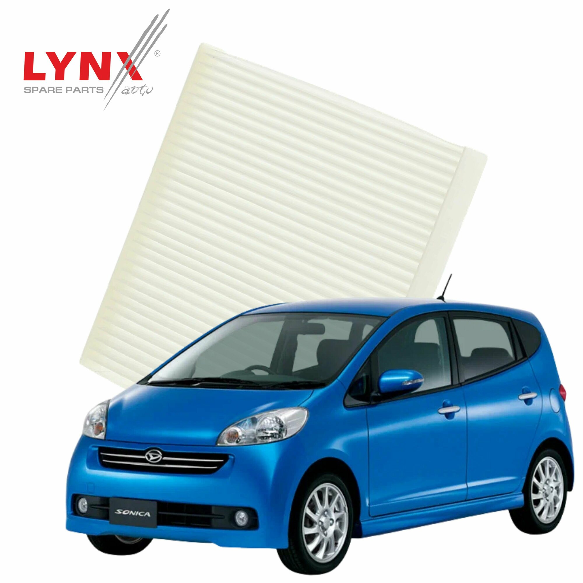 Фильтр салонный Daihatsu Sonica (1) 1995 - 1998 1шт LYNXauto