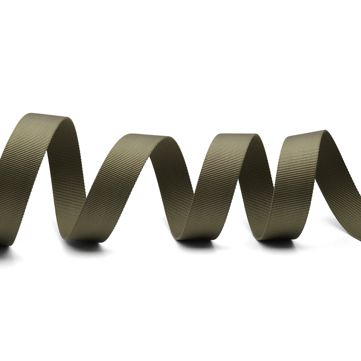 Стропа ременная 45 мм*25 м, цвет хаки, 90.5 г/м, 100% нейлон, Айрис