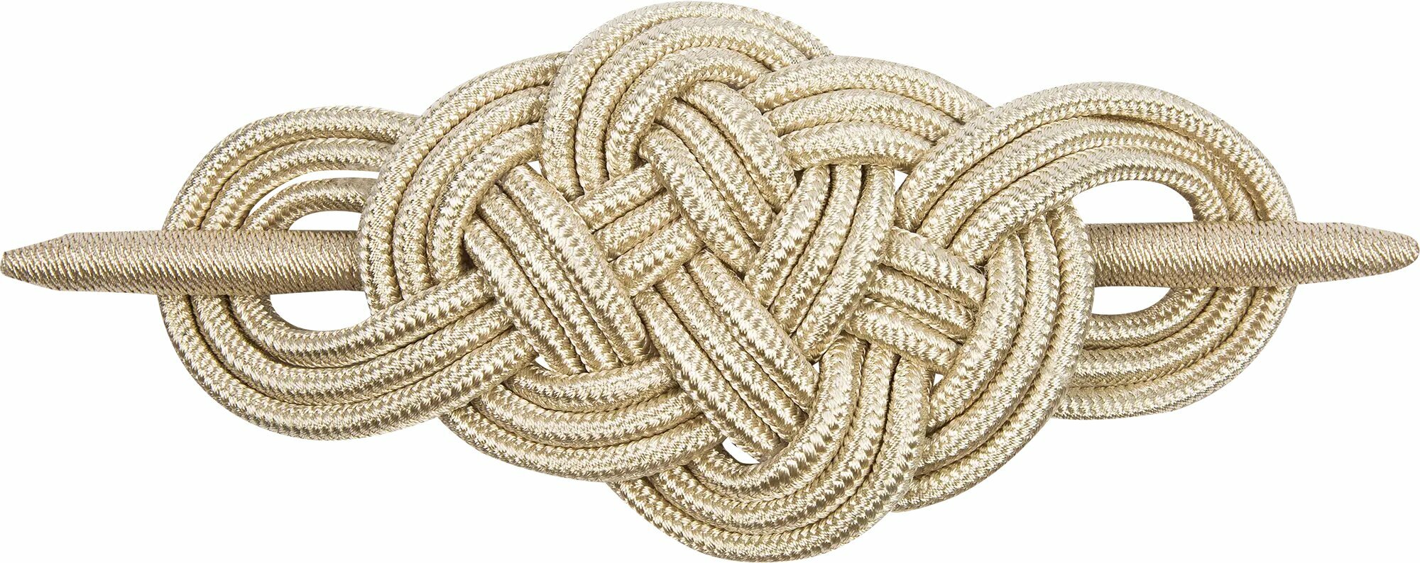 Заколка для штор Inspire Тренза 19x11 см цвет экрю