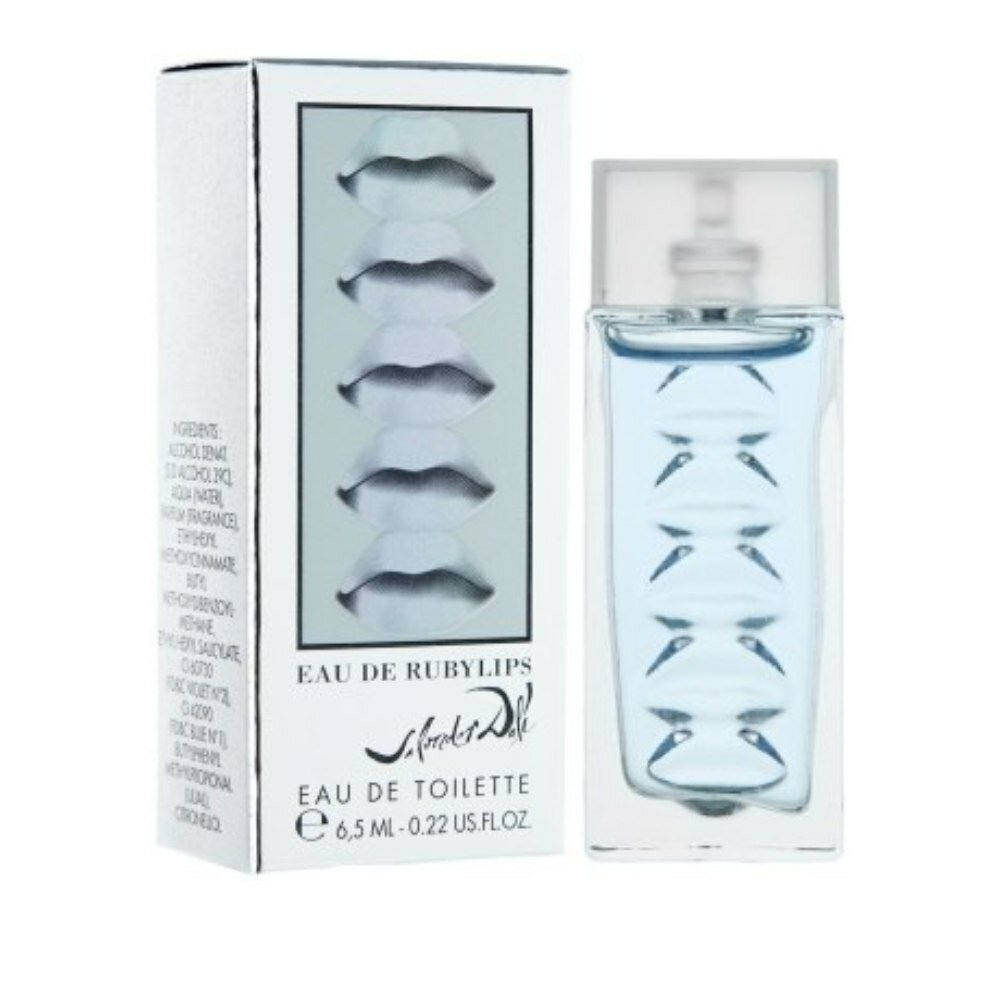 Salvador Dali Женский Миниатюра Eau de Rubylips Туалетная вода (edt) 6,5мл