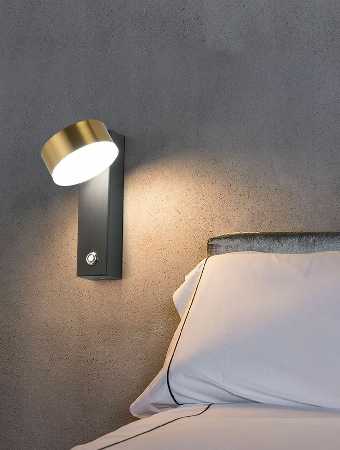 Бра ZORTES DREAM, Мощность- 12Вт, Тип лампы -LED SMD2835, Цвет - Чёрный, Латунь, Длина 100
