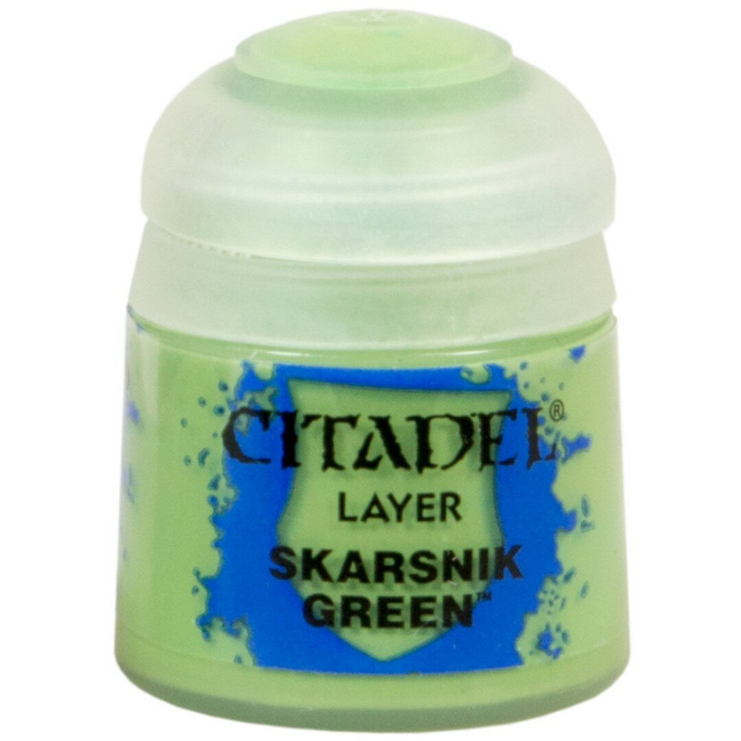 Аксессуар для Warhammer Games Workshop Краска: Зеленый Скарсник (Paint Pot: Skarsnik Green) 2024