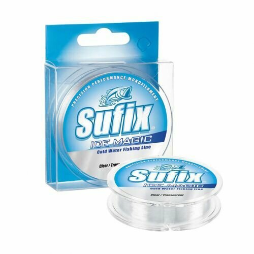 Леска зимняя Sufix Ice Magic x12 прозрачная 30м 0.195мм 3,3кг