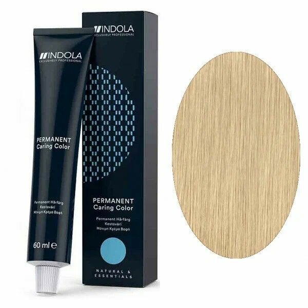 Indola Natural & Essentials 10.0 Светлый блондин натуральный Перманентный крем-краситель для волос 60мл
