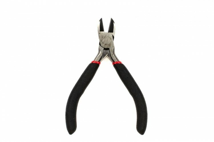 Кусачки, цвет черный/красный, закаленная сталь, 110мм, 32-070, 1шт