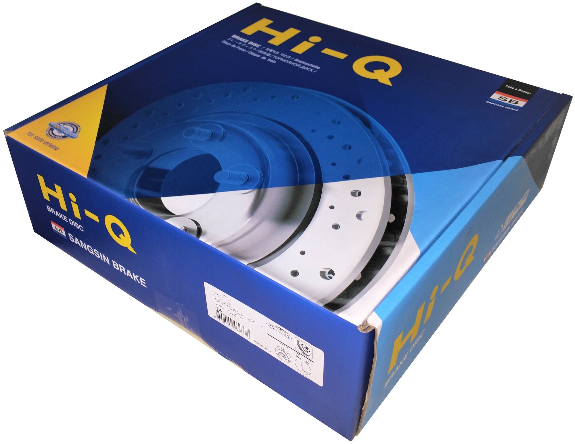 Диск тормозной SD1152 задний KIA SPORTAGE / HYUNDAI TUCSON 2015-