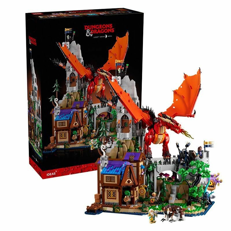 Red Dragon Legends 21348/2024 Новые Dungeons & Dragons, Фантазия без границ, Персонажи и супергерои, разноцветный, разноцветный, LLF-LEGOLONG