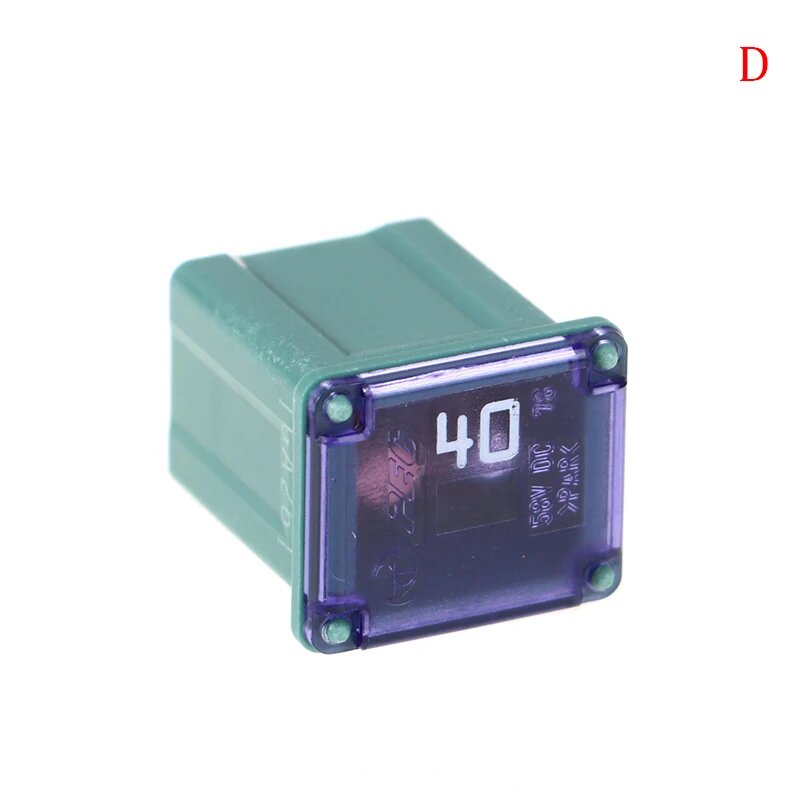 1 шт. квадратный предохранитель 20A 25A 30A 40A 50A PEC автомобильная трубка предохранителя водонепроницаемый блок предохранителей для Nissan Honda Toyota, розетка опционально