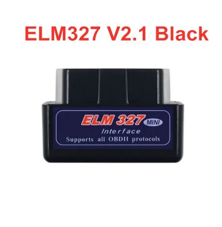 Диагностический сканер Super ELM327 V2.1 Obd2, Bluetooth-совместимый считыватель кодов ELM 327 Black