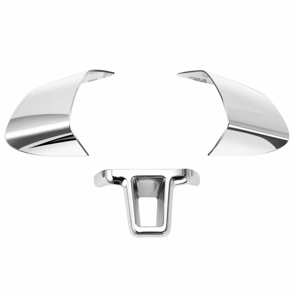 ABS хромированная отделка Аксессуары для Volkswagen /VW /GOLF 6 MK6 /POLO /JETTA MK5 MK6 3PCS A