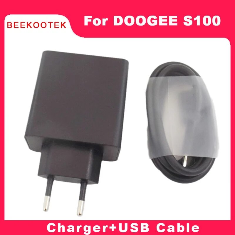 Устройство для быстрой зарядки DOOGEE S100, 66 Вт, charger X cable