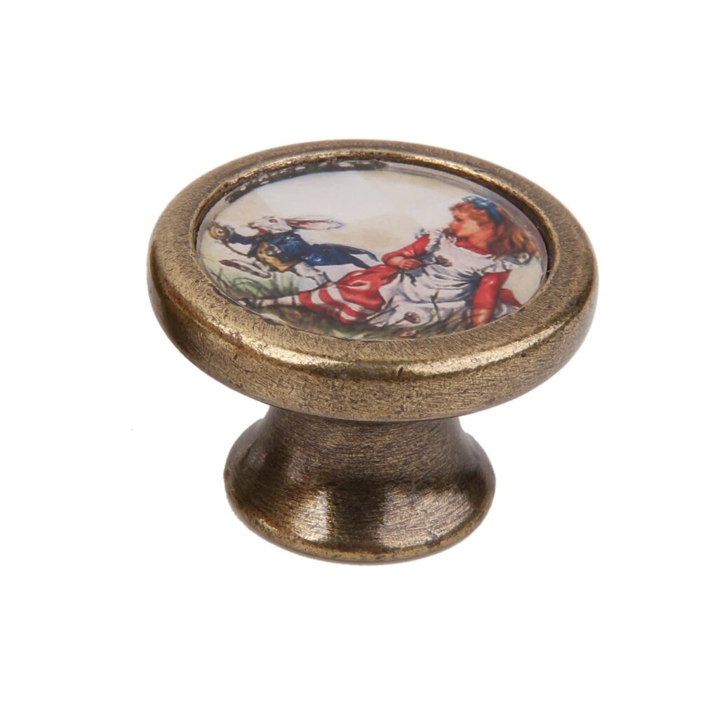 Ретро ручки для мебели из цинкового сплава