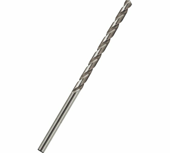 Сверло по металлу длинное 4х300 мм, HSS HEADROCK 435-777-04300