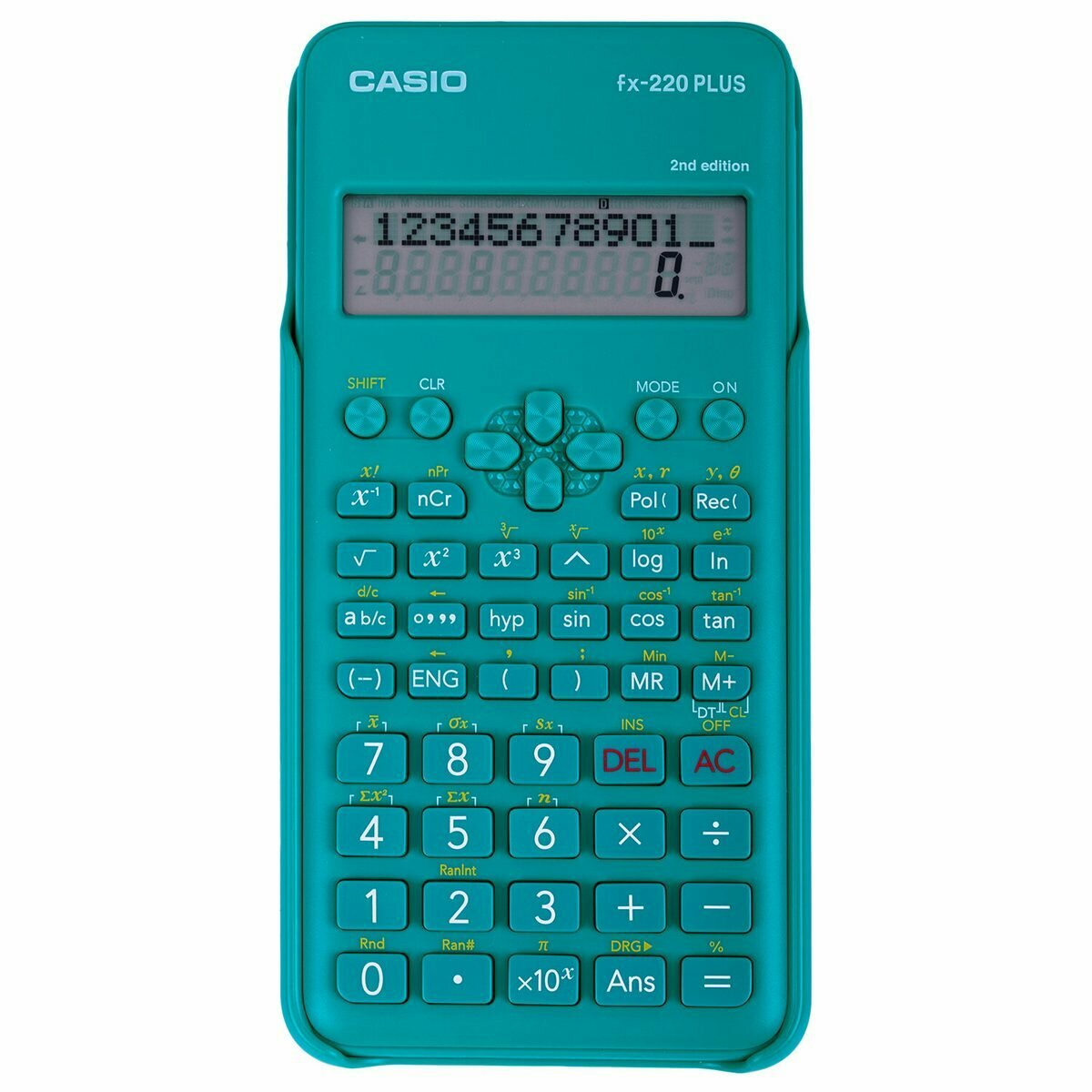 Калькулятор научный Casio FX-220 PLUS (10+2-разрядный) синий (FX-220 PLUS-2-S), 10шт.