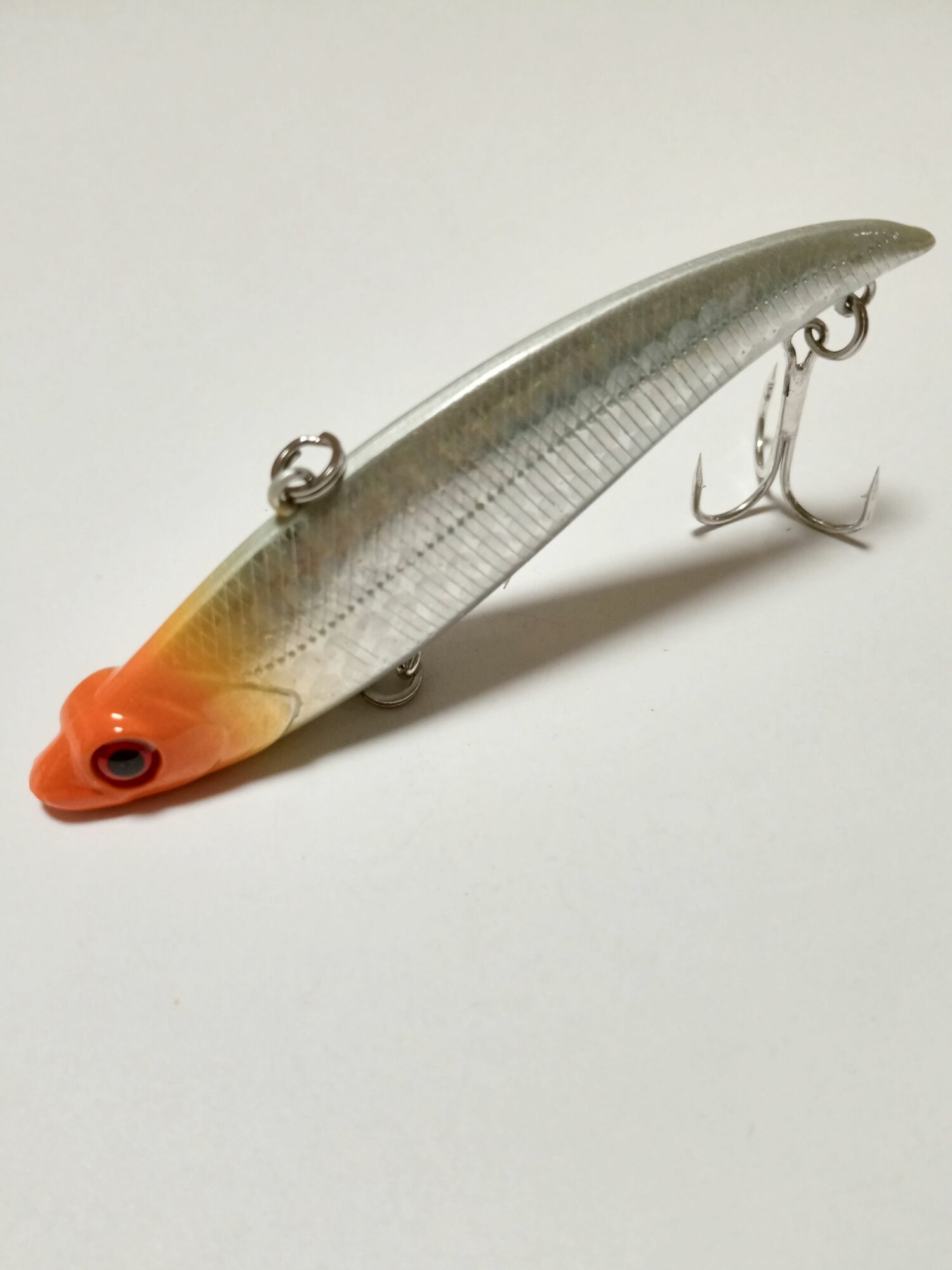 Виб Bay Blue от Grous Culture 90мм, 21гр на судака, на щуку (под Smith Bay Blue)