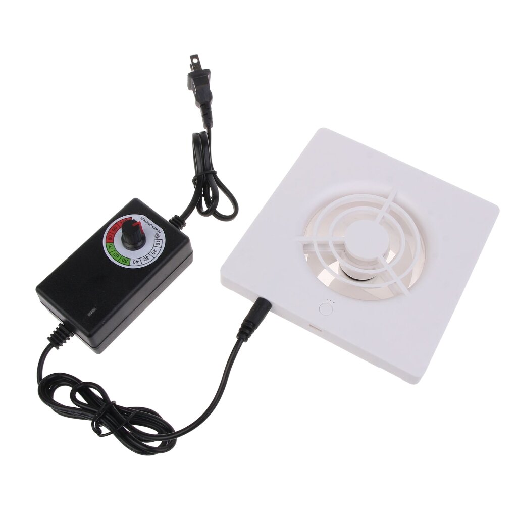 Встроенный всасывающий вентилятор 75 мм, усилители всасывания, комплект воздуховодов с фильтром, 4 Вт, всасывающий вентилятор с регулируемой скоростью
