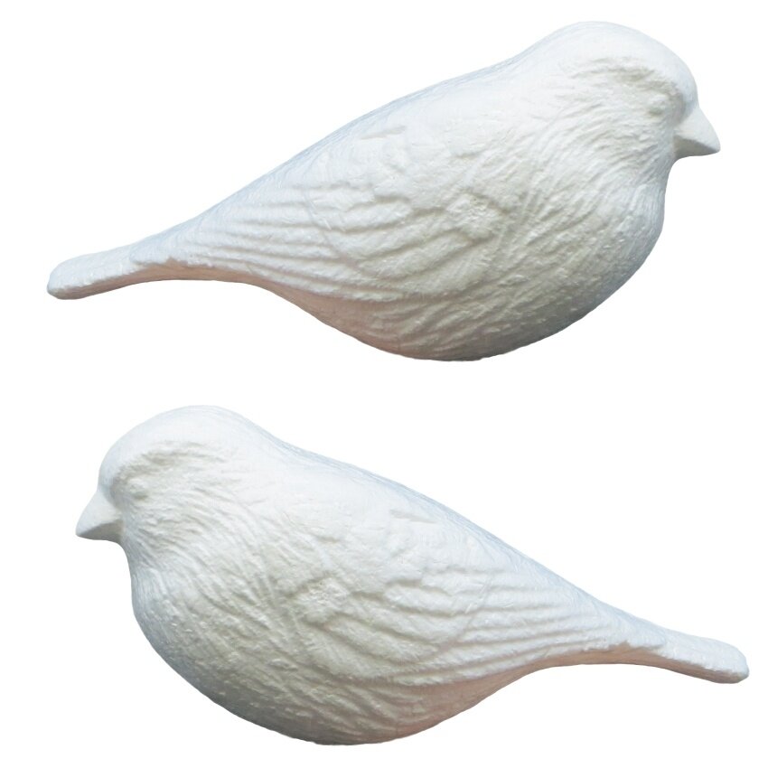 Форма-заготовка для творчества Туендатская сувенирная мастерская материал Пенопласт, Снегири, 1+1