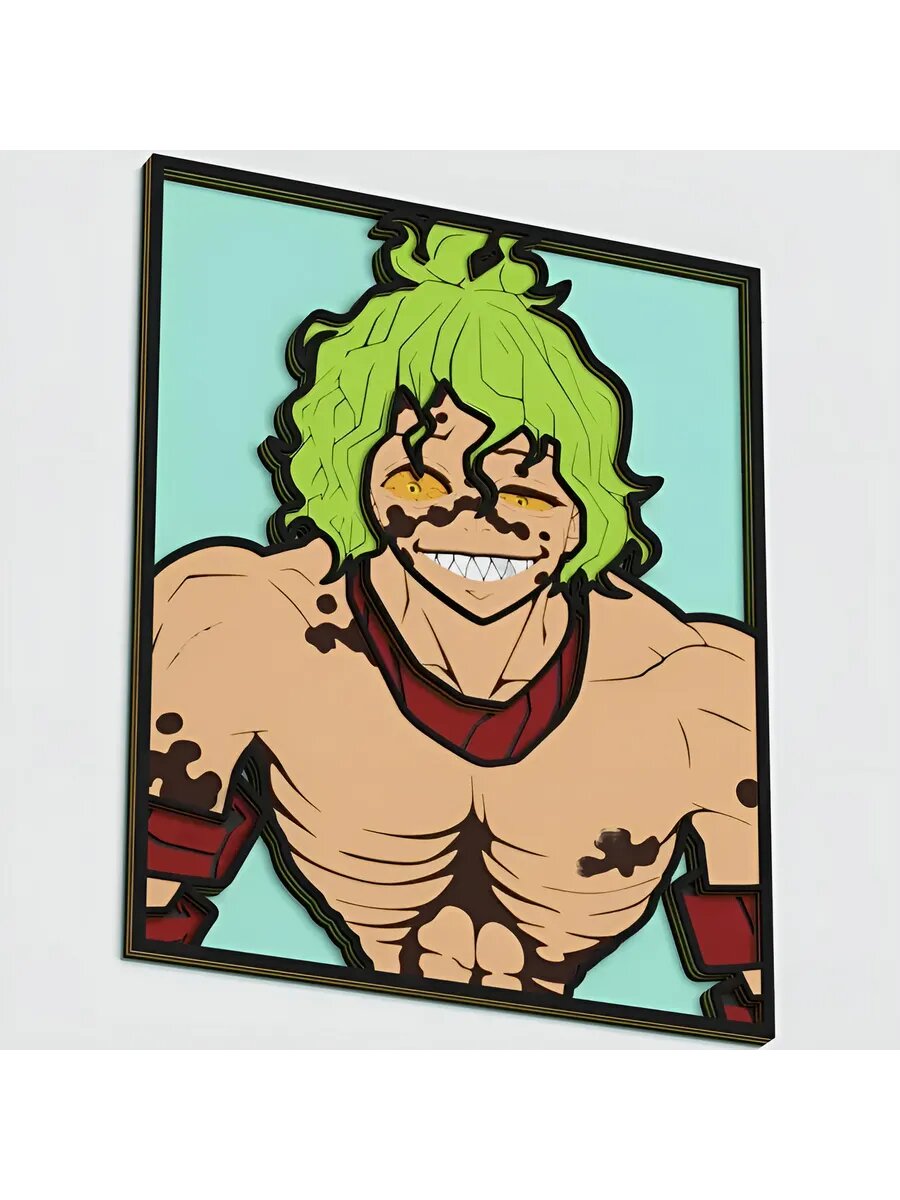 3D Картина по номерам из дерева Гютаро, 23x30 см