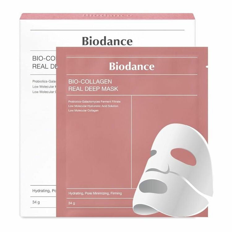 Гидрогелевая ночная маска с коллагеном Biodance Bio-Collagen Real Deep Mask 1 шт