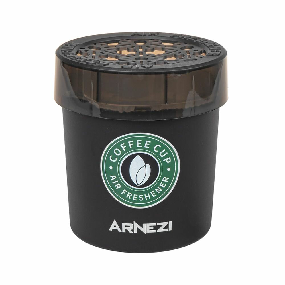 Ароматизатор для автомобиля, пахучка в машину, гелевый освежитель воздуха салона авто, чашка кофе со вкусом белый мускат A1510063 Arnezi