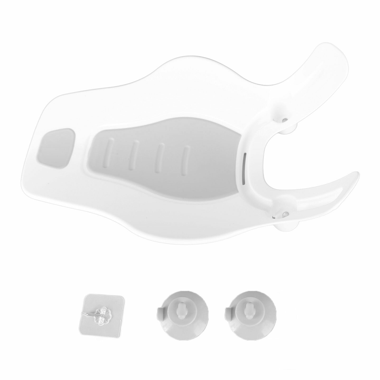 Складное переносное сиденье для купания младенцев, поддержка для ополаскивания, для новорожденных мальчиков и девочек, многофункциональный откидной шезлонг для душа, серый