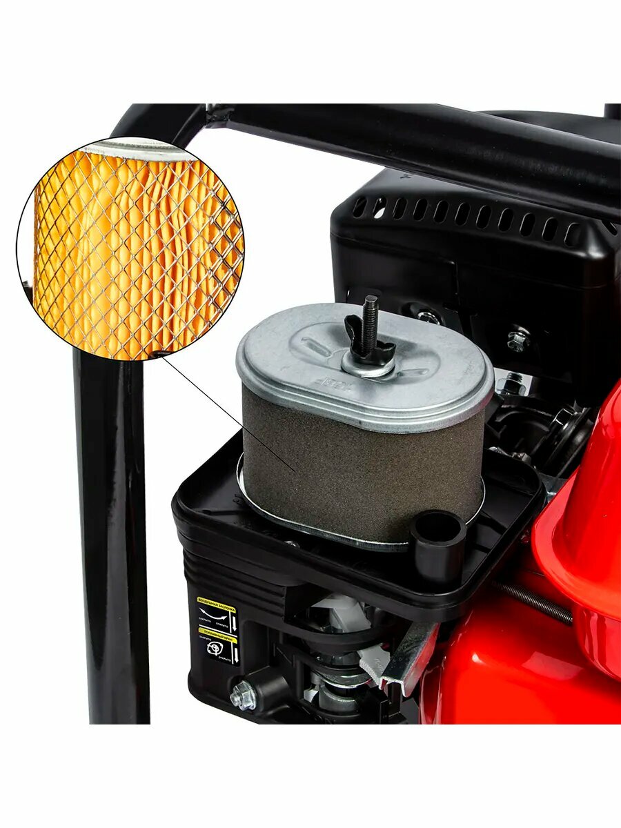 Мотопомпа бензиновая высоконапорная (вых 50 мм,7 лc, 80 м