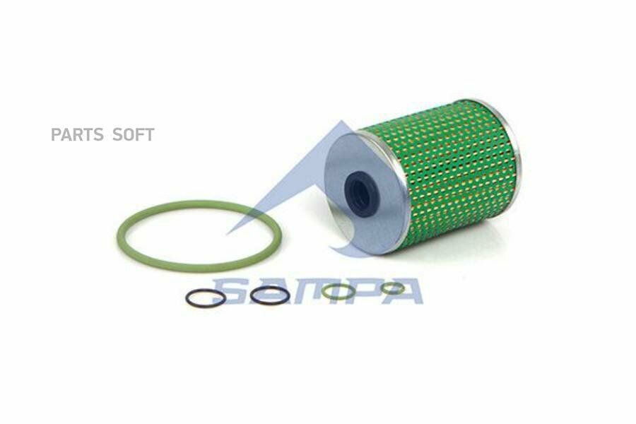 40664 SAMPA Фильтр масляный КПП SCANIA ретардера (h=107мм, d=84мм) SAMPA