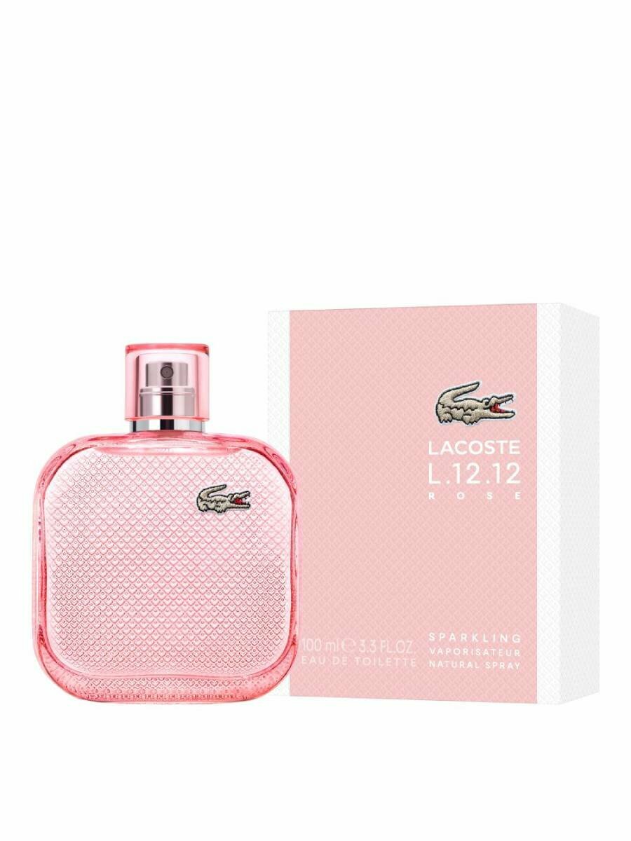 Туалетная вода Женская Lacoste L.12.12 Rose Sparkling (edt) 100мл