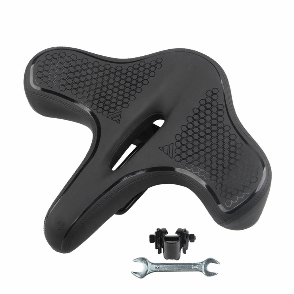 Велосипедное седло, Увеличенное амортизирующее седло для горного велосипеда - 2024104, 1 комплект