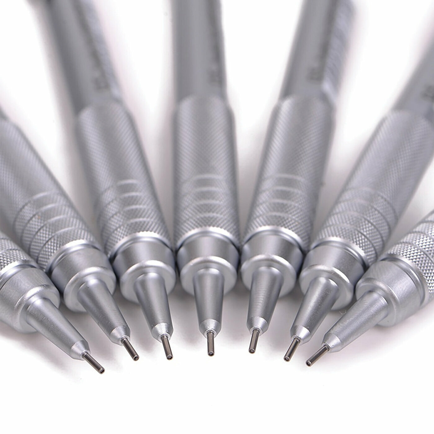 Карандаш механический Pentel "Graphgear 500", профессиональный, корпус серебристый, 0,5 мм (PG515)