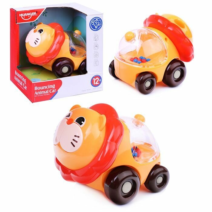 Интерактивная игрушка HUANGER "Лева", 10х8х9 см, в коробке (HE8057)