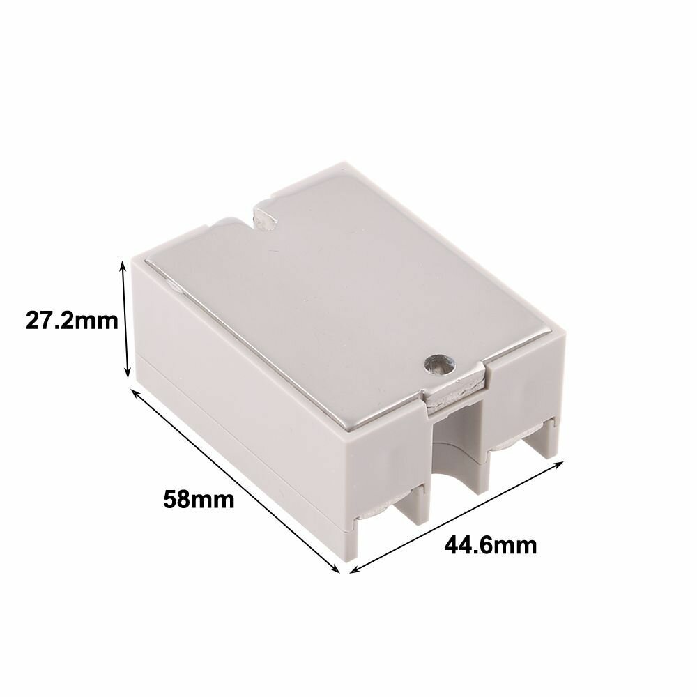 Китайские пользователи рекомендуют-SSR-40DA Твердотельное реле, 40A Однофазный модуль SSR 40DA DC-AC 3-32V 12V DC до 24-380V 220V AC -4 шт. Топ продаж