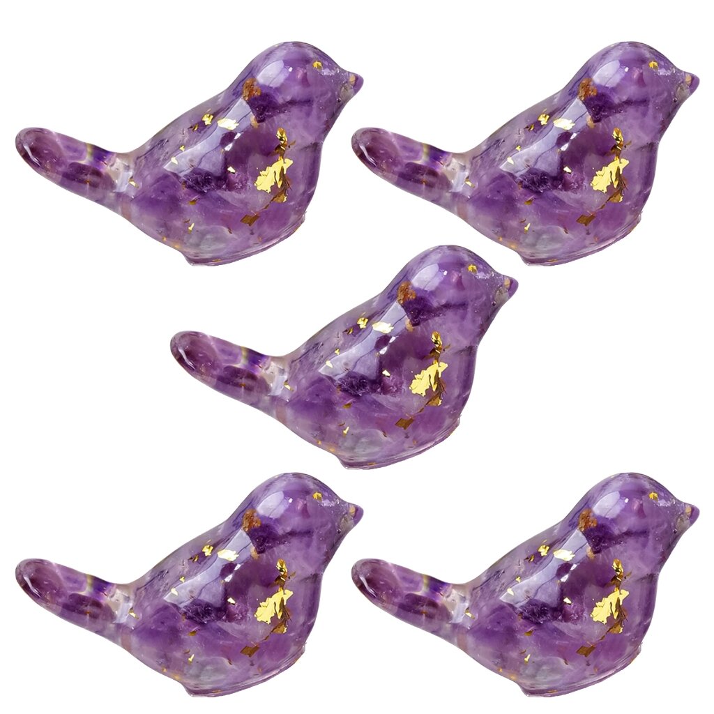 5 шт. элегантные хрустальные фигурки птиц, современные статуэтки для украшения дома гостиной, спальни, офиса