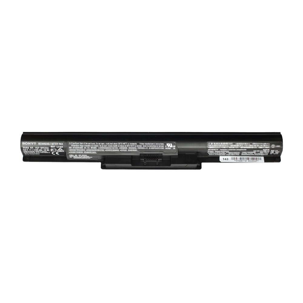 Аккумулятор VGP-BPS35A для ноутбука Sony Vaio SVF1521L1RW / SVF1521M1RW / SVF1521WSTB / SVF1521Z1EB / SVF1521J1RB / SVF1521K2RW / SVF1521E1RB / SVF1521E1RW / VGP-BPS35 / SVF1521L1RB / SVF1521G2RW / SVF1521X1RB / SVF1521A1EB - батарея ORG 2670mAh