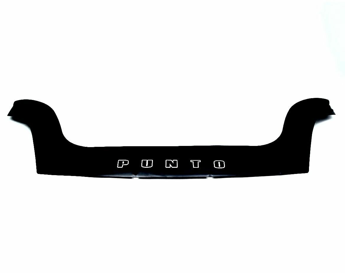 Дефлектор капота Fiat Grande Punto (199) с 2005 г. в. VIP TUNING Ветровик / Накладка на капот /Фиат Гранд Пунто