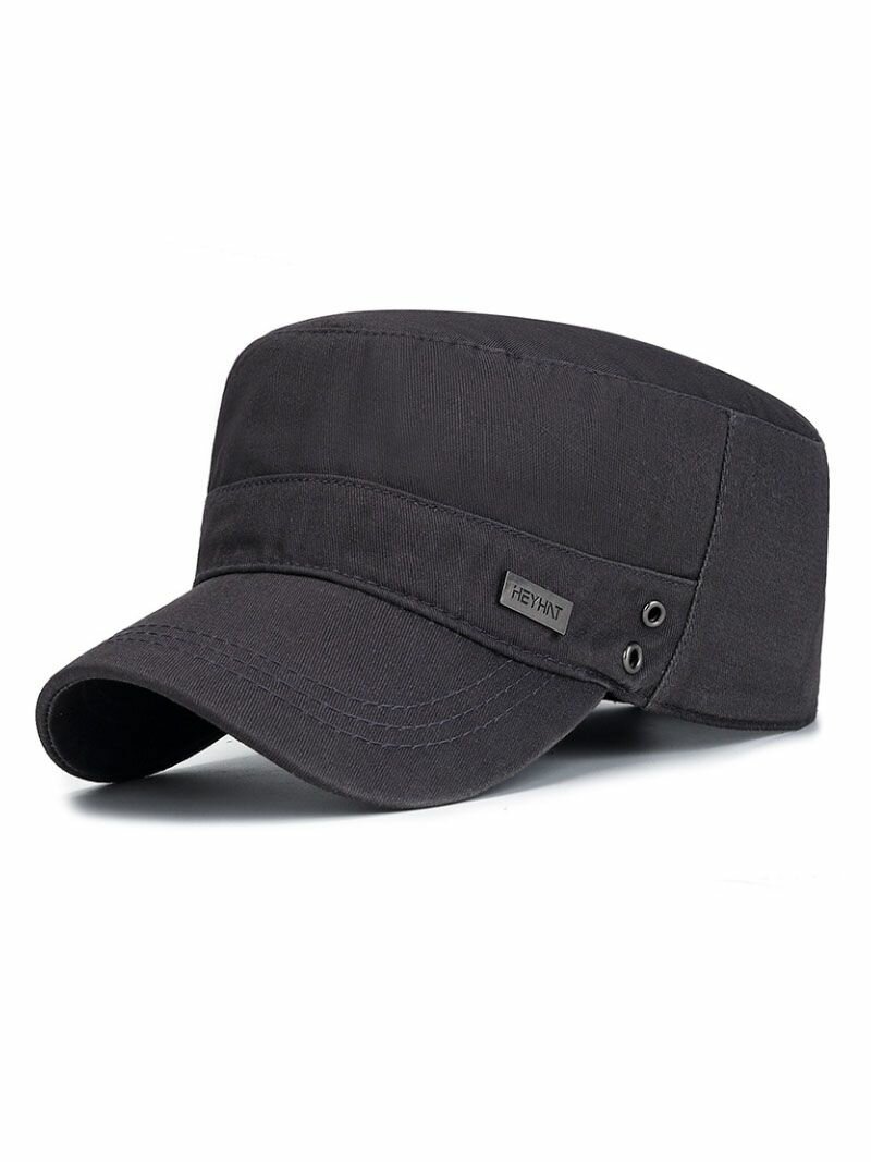 Военная бейсболка с плоским верхом