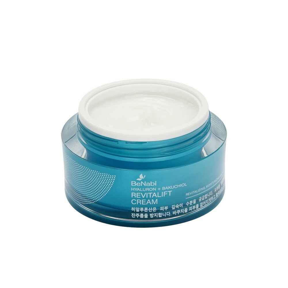 Benabi Антивозрастной крем - филлер для лица с гиалуроном , плацентой и бакучиолом Revitalift Face Cream 50 мл